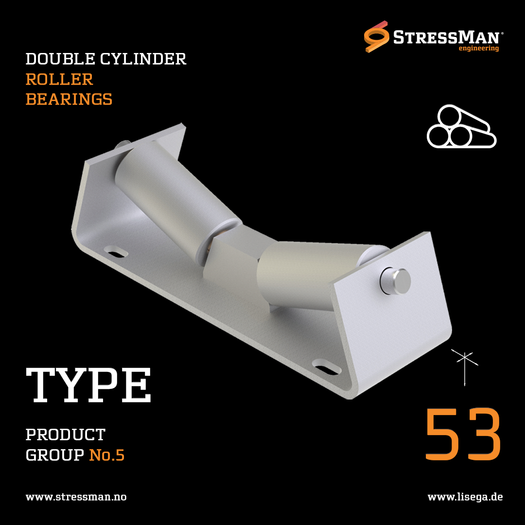 Roller bearings and pipe saddles - Stressman Engineering AS